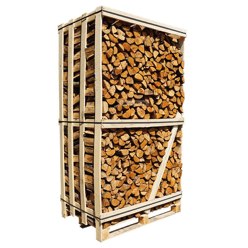 Pallet ovengedroogd haardhout elzen - Haardhout Golden Flame